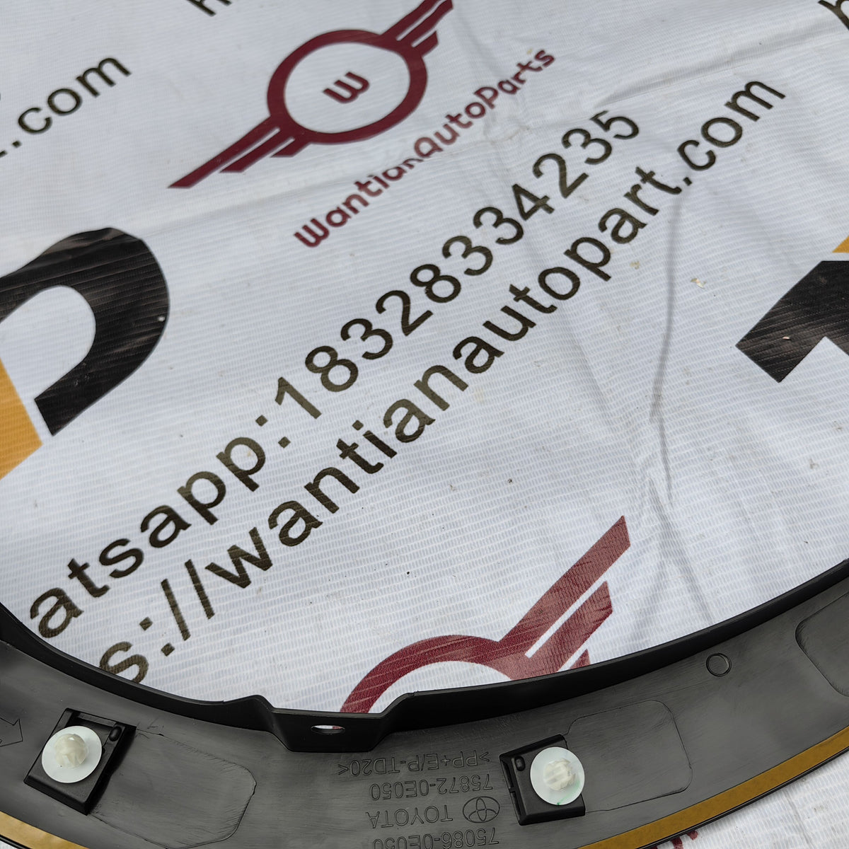 75086-0E040 75085-0E040 Wheel Opening Molding For Toyota Highlander 75 ...