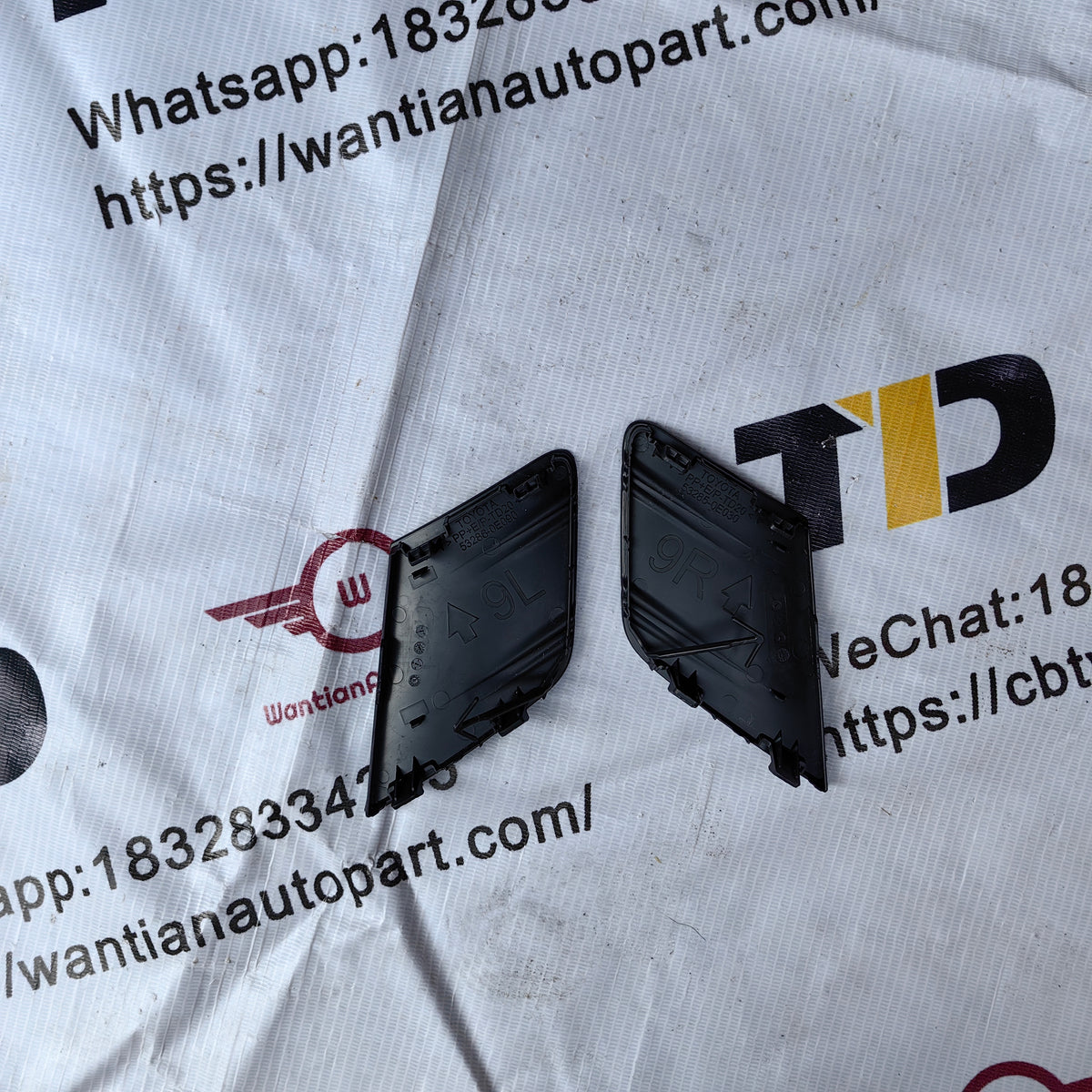 53286-48140 53285-48090 Tow Eye Cap For Toyota Venza 53286-48140 53285 ...