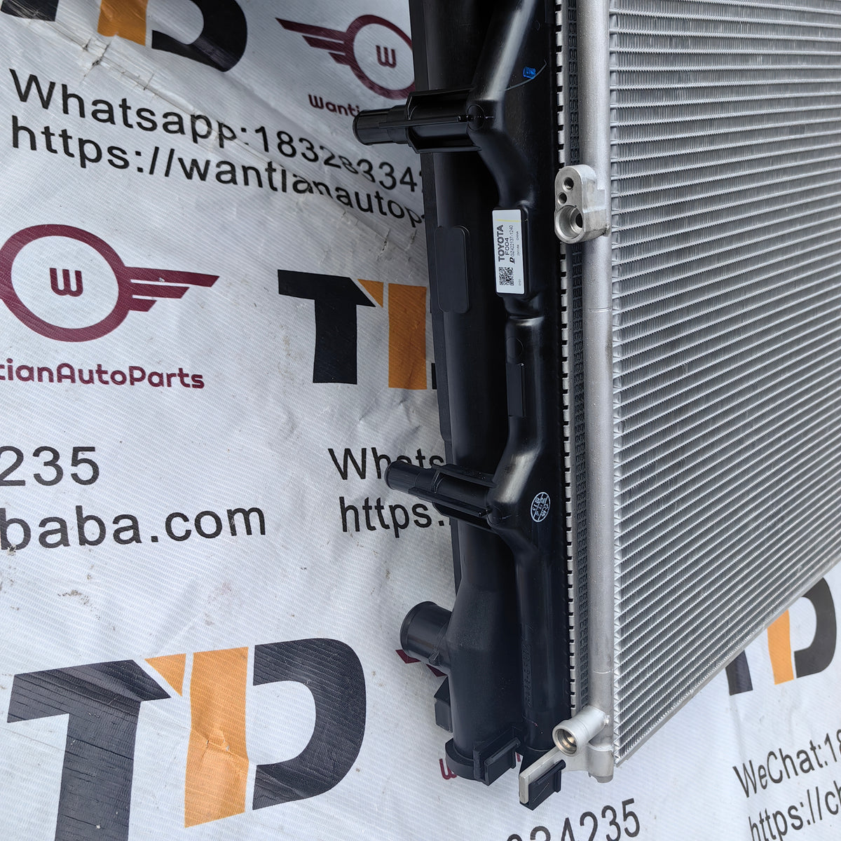 16550-F0060 16400-F0190 16360-F0110 884A0-0E111 Radiator Fan Assembly ...