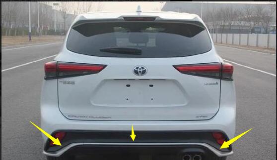 Toyota Highlander MOULDING, REAR BUMPER SIDE52753-0E060 52752-0E060 52 ...
