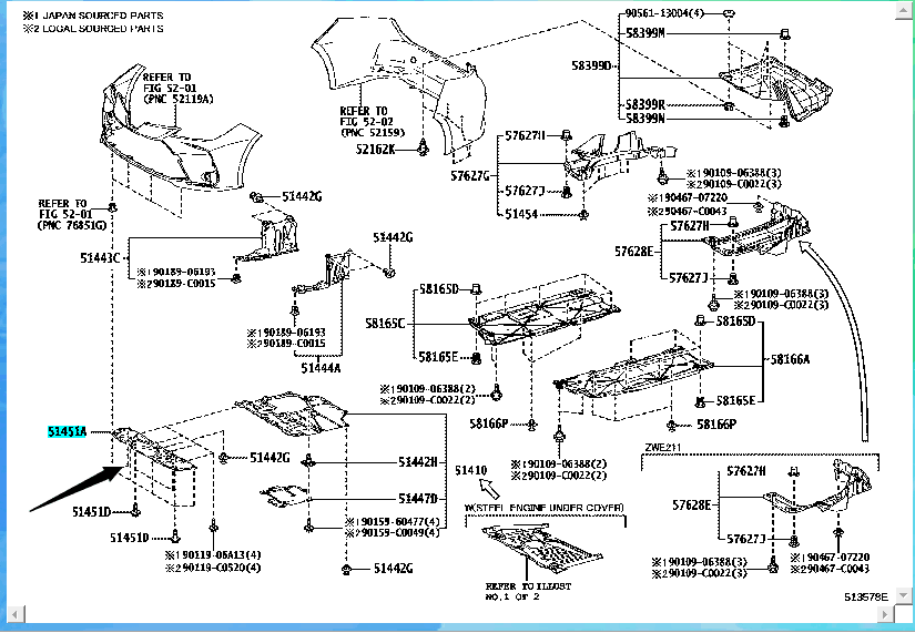 Toyota Corolla Under Cover – Wantianautoparts